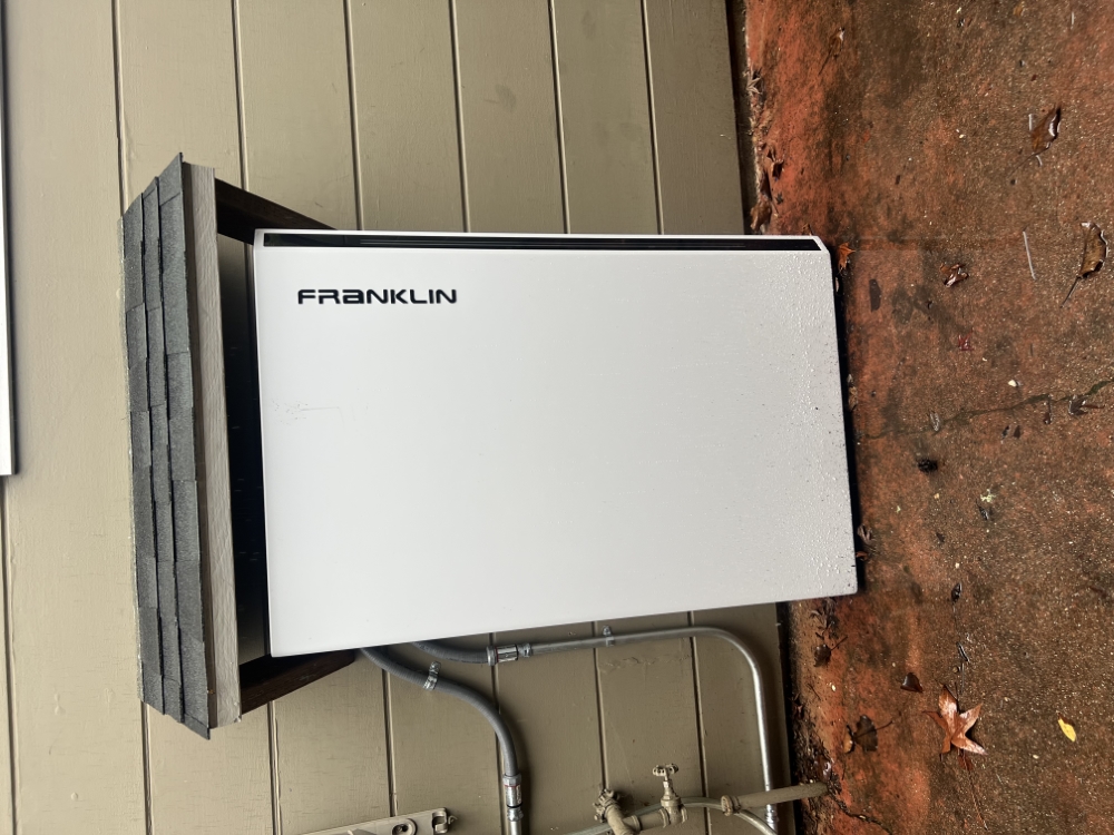 200A Underground Service & Franklin WH Battery Installation – Menlo ...